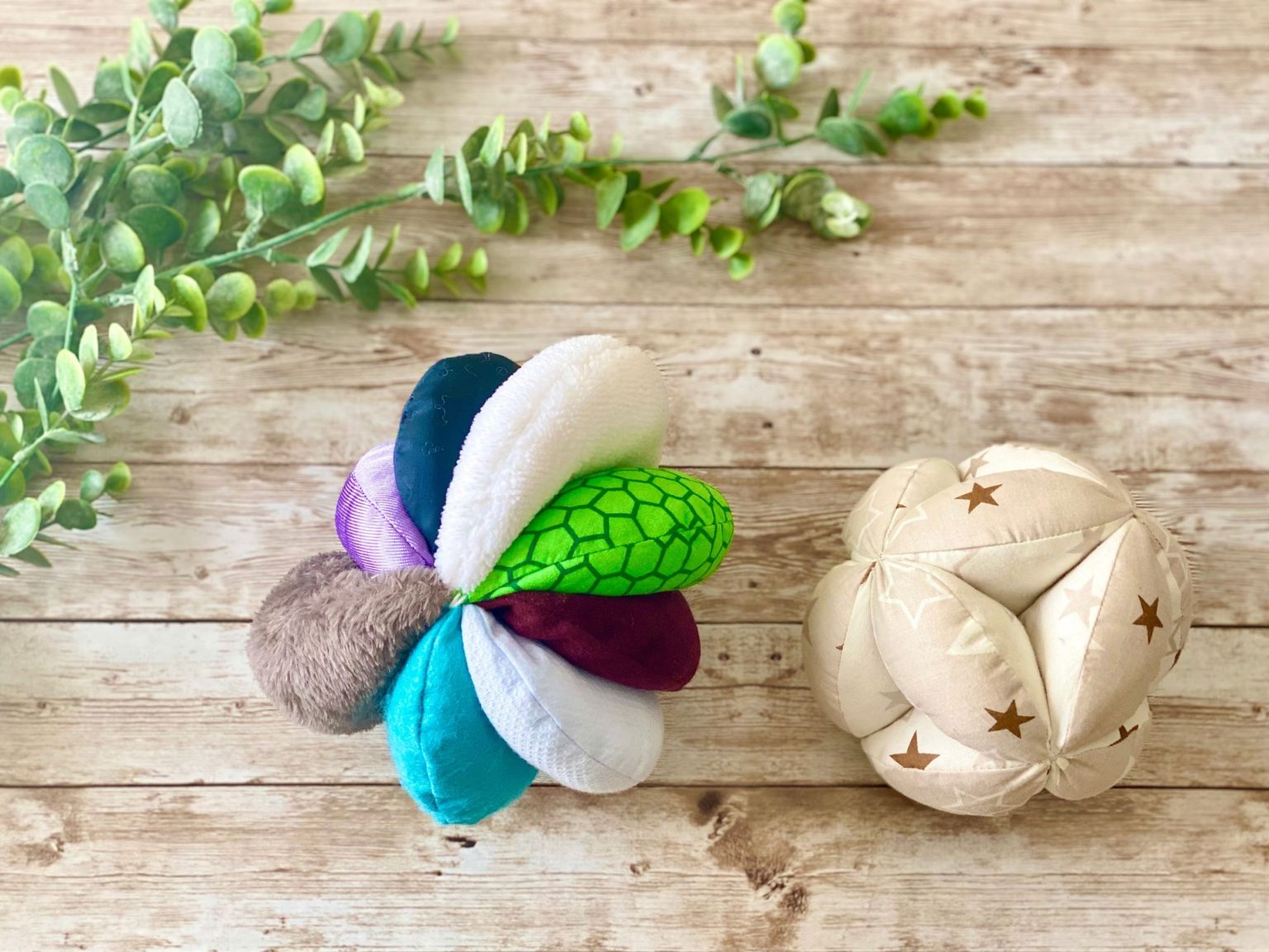 DIY Baby Ball set - Montessori Edited